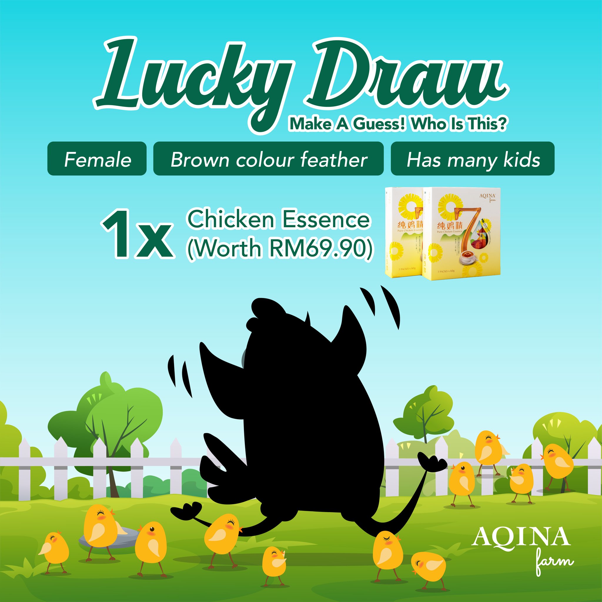 Win Aqina Chicken Essence worth RM69.90 – getFreebies.my