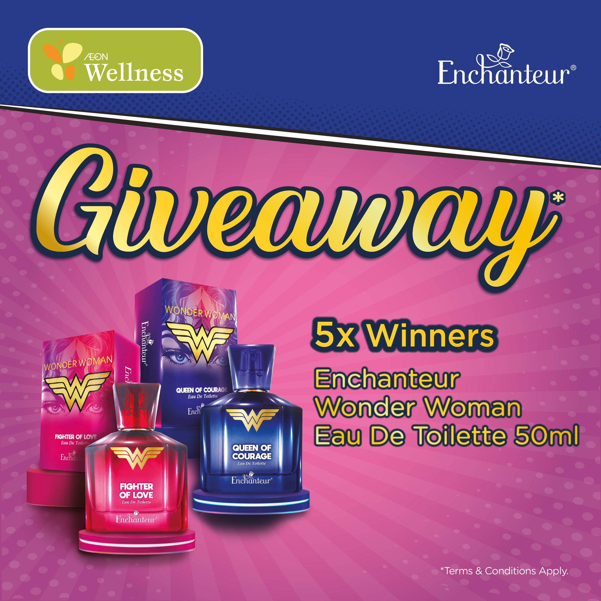 Win Limited Edition Wonder Woman Perfumes – getFreebies.my