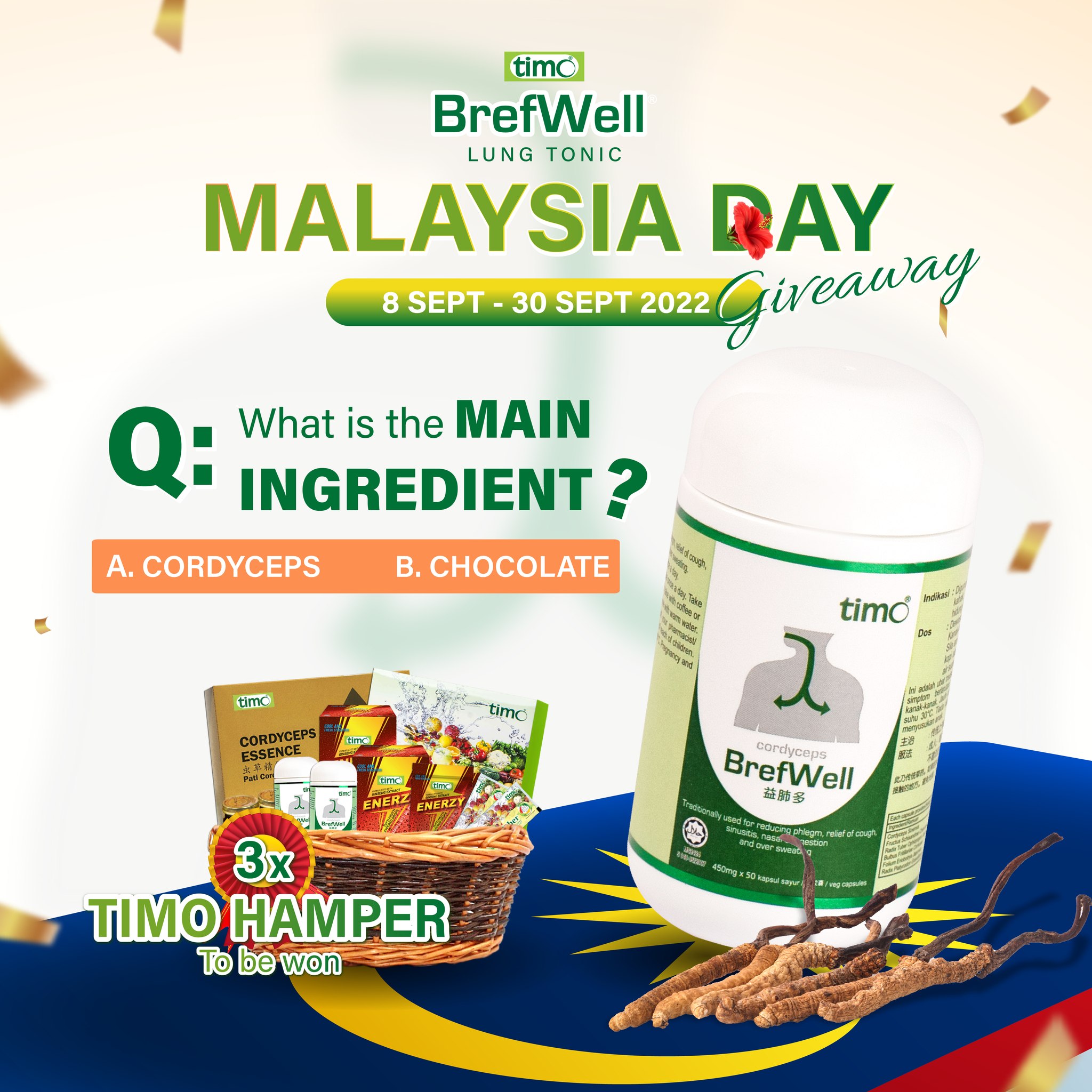 WIN TIMO Hampers worth RM300+ – getFreebies.my