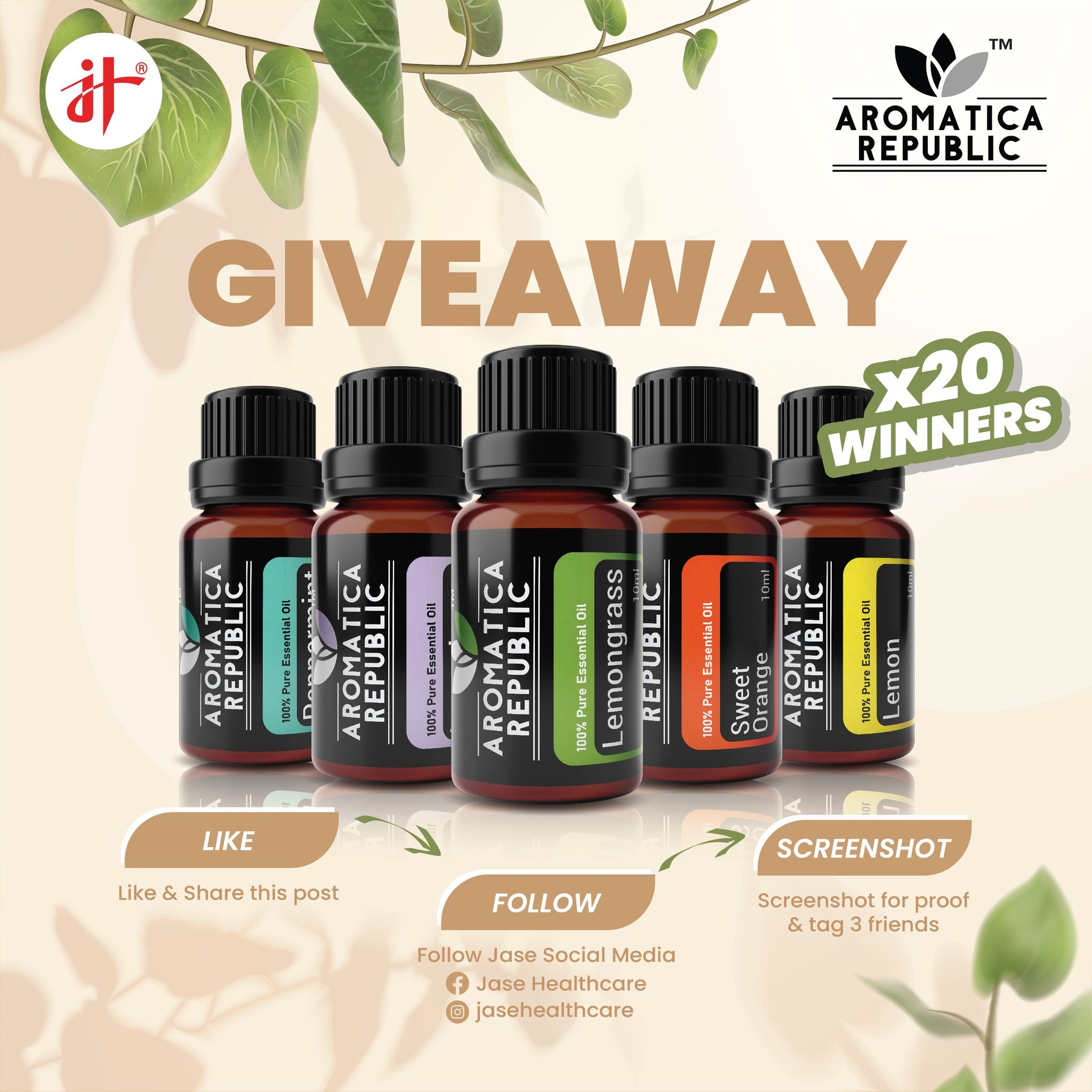 Win luxurious essential oils – getFreebies.my