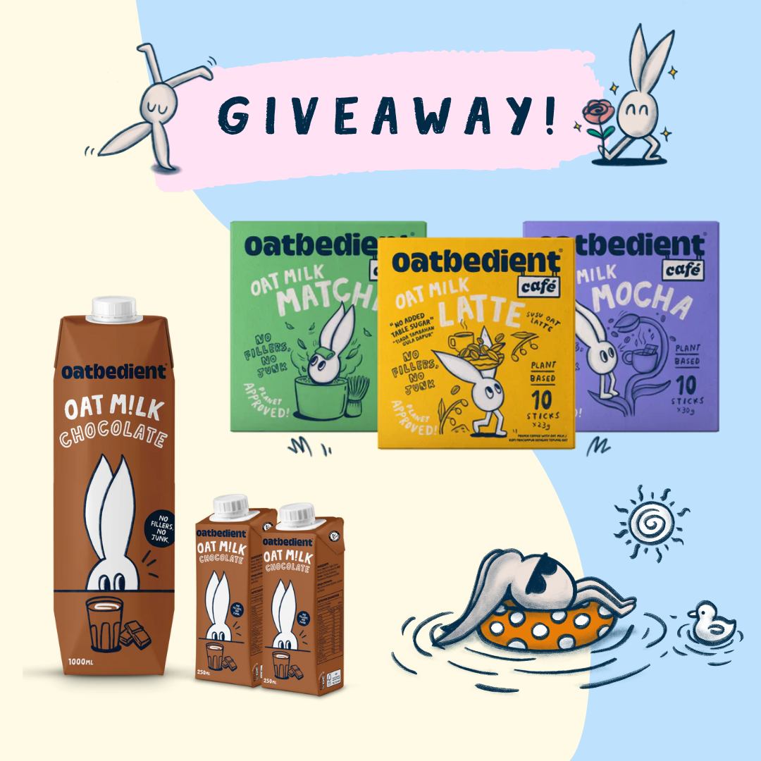 WIN some creamy and delicious Oatbedient Oat Milk – getFreebies.my