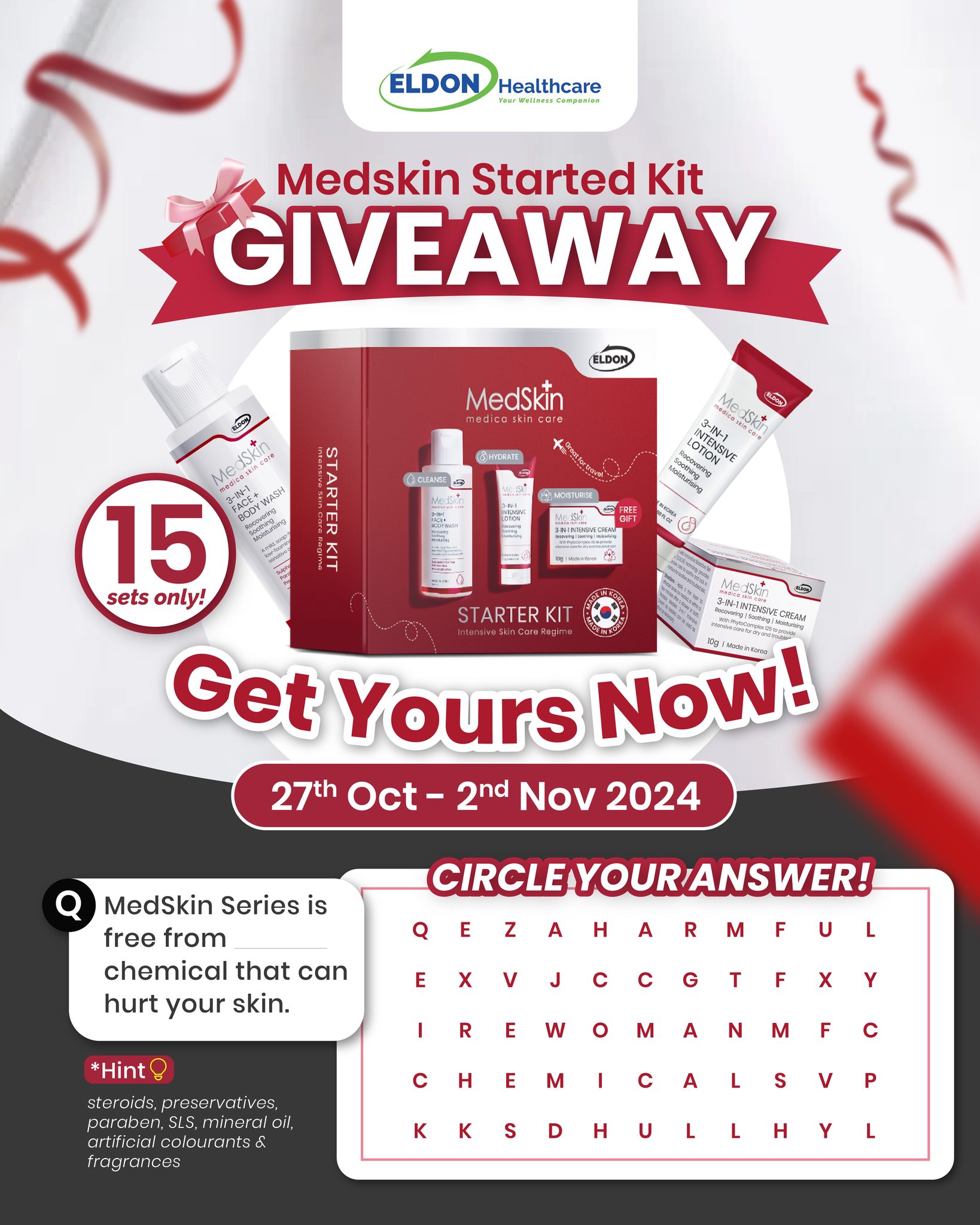 Win a FREE MedSkin Starter Kit – getFreebies.my