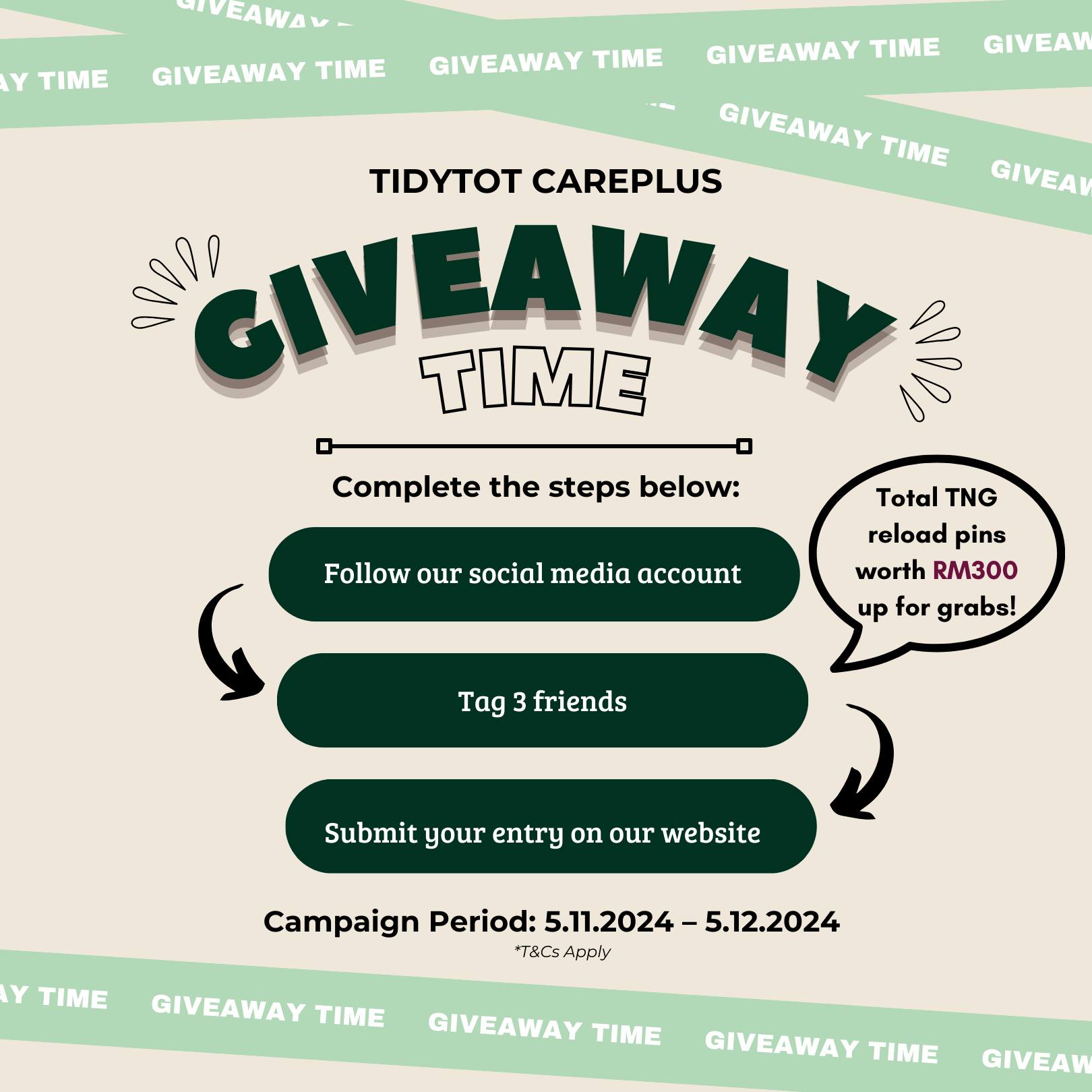 Win TNG reload pins totaling RM300 – getFreebies.my