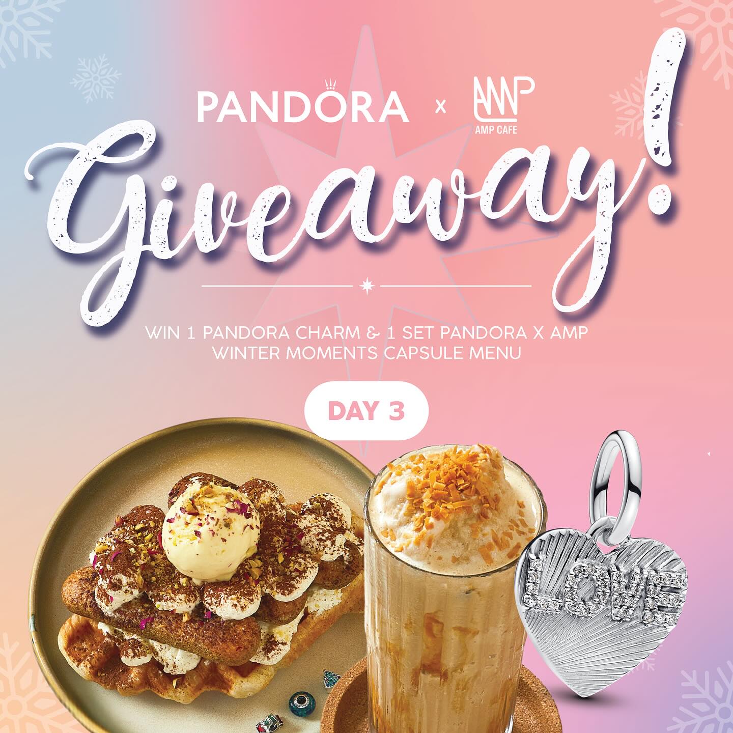 Pandora x AMP Café Giveaway – getFreebies.my